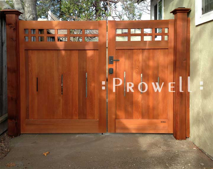 Driveway Gates 22, by prowell Woodworks, inc.