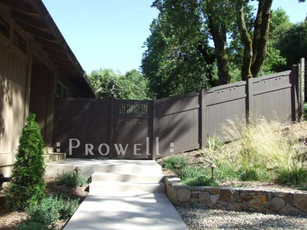 Sloping grades, how to plan your gates and fence to a hillside.