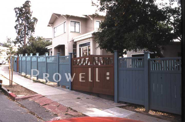 Sloping grades, how to plan your gates and fence-lines accordingly.