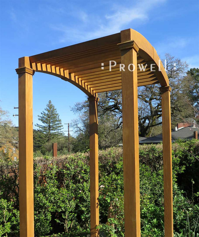 Soft Arching Arbor 15, by Prowell Woodworks, inc