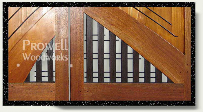 Garden Gates 202, by Prowell Woodworks, inc