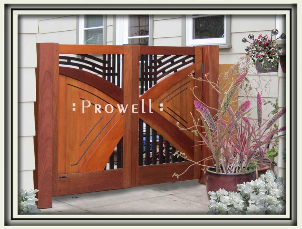 Garden Gates 202, by Prowell Woodworks, inc