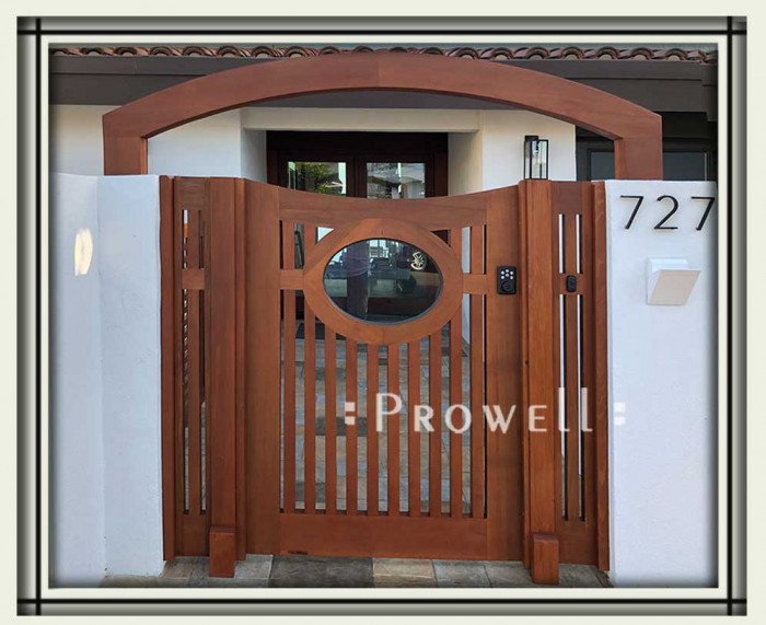 DOUBLE OFF-SET GATES - Single Span Gate - Prowell woodworks