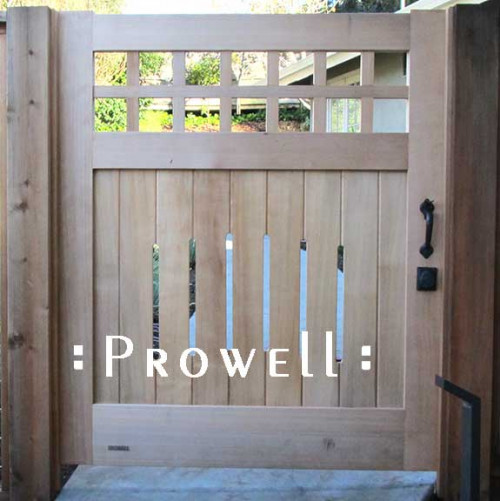 Wood Gate Specifications.