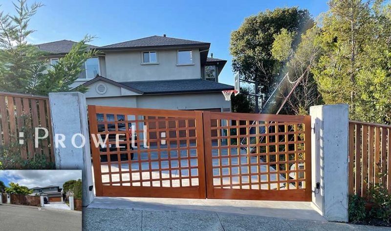 Sloping grades, how to plan your gates and fence to a hillside.