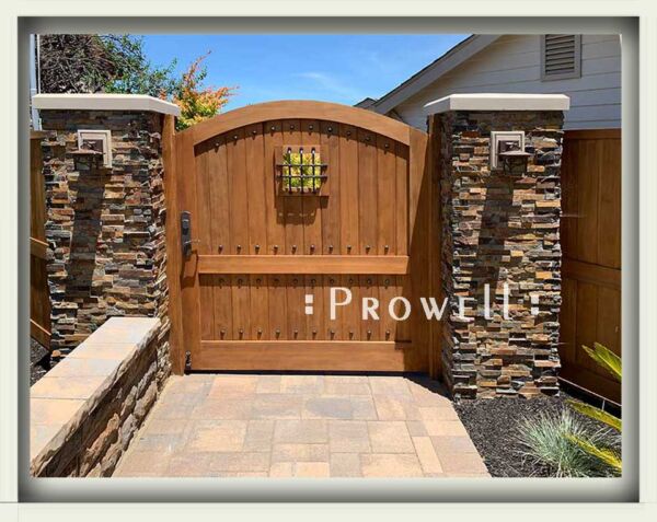 DOUBLE OFF-SET GATES - Single Span Gate - Prowell woodworks