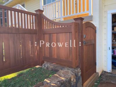 fence transition panels