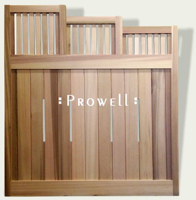 fence transition panels - custom fence transition