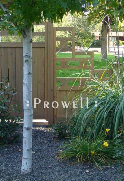 fence transition panels - custom fence transition