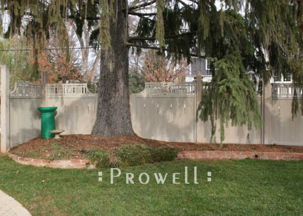 fence transition panels - custom fence transition