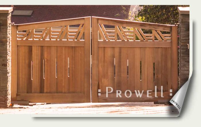 Driveway Gates 10, by Prowell Woodworks, inc.
