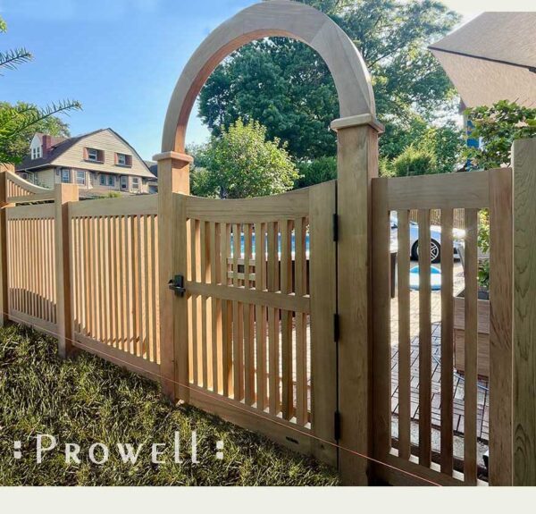 fence transition panels - custom fence transition