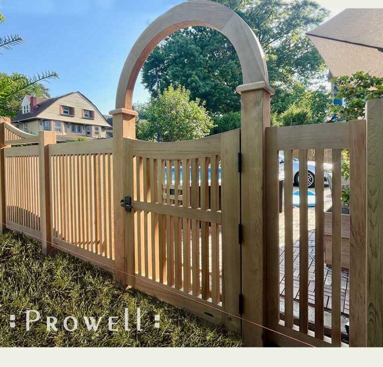 fence transition panels - custom fence transition