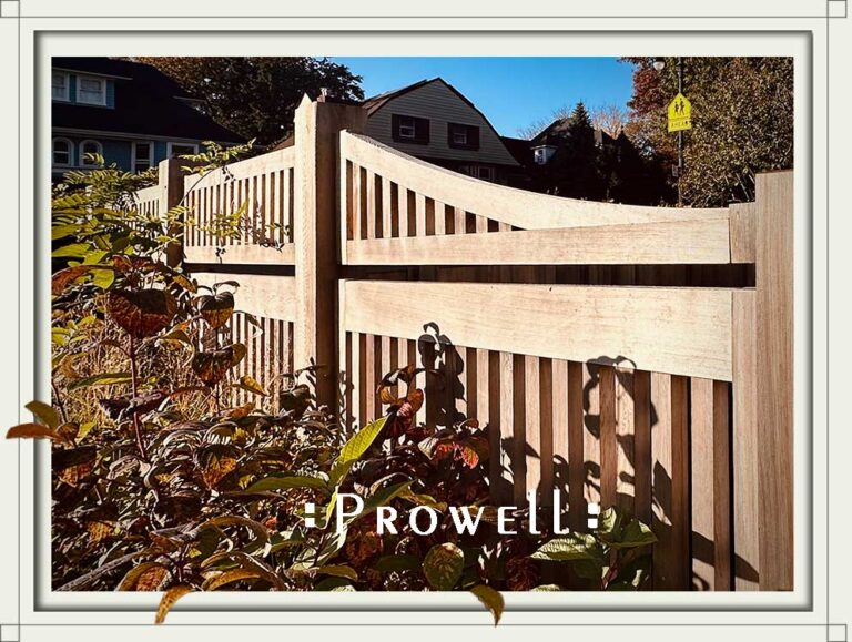 fence transition panels - custom fence transition