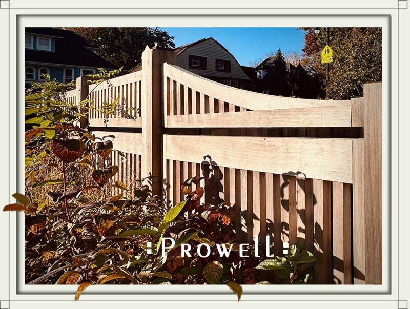 fence transition panels - custom fence transition