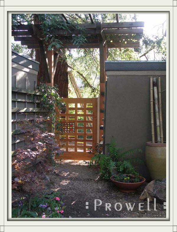Garden Gates 201, by Prowell Woodworks, inc